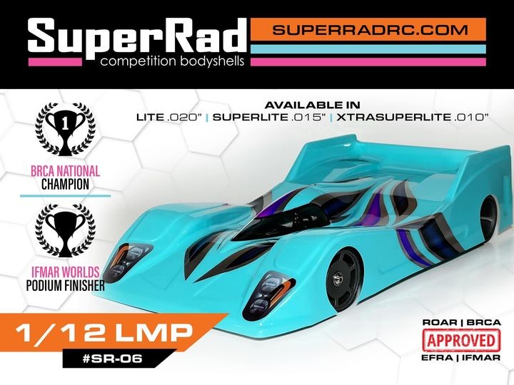 SuperRad 1 12 Race body Light